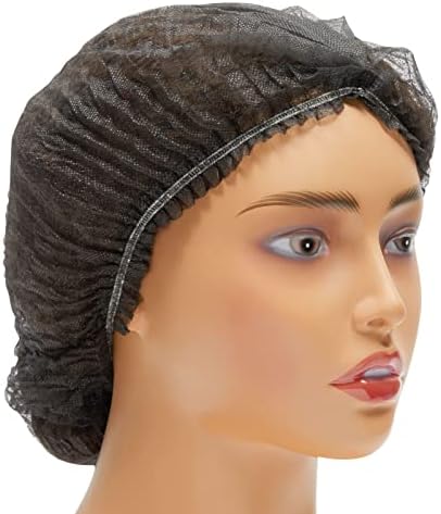 200 Pack Disposable Hair Covers, 21 Bouffant Food Service Hair Nets for ...