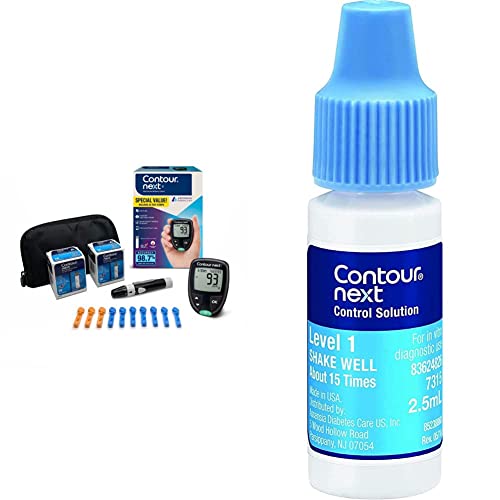 The Contour Next Blood Glucose Monitoring System All-in-One Kit for ...