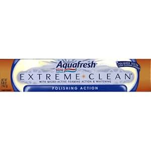 Amazon.com: Aquafresh Extreme Clean Polishing Action Tube Toothpaste, 7 ...