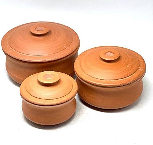 Pottery Cookware, Set of 3 price in Egypt | Amazon Egypt | kanbkam
