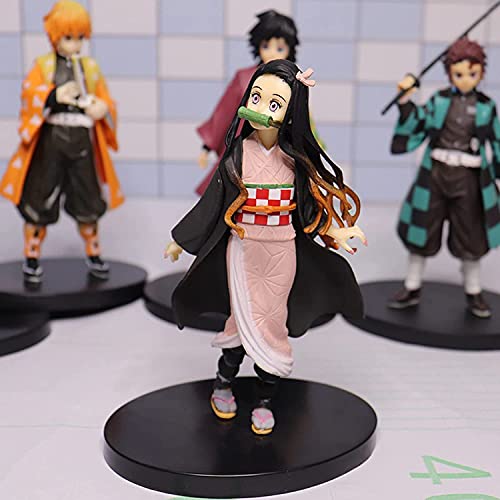 Kinper Demon Slayer Figure, 6.3 Inch Demon Slayer Action Figures PVC ...