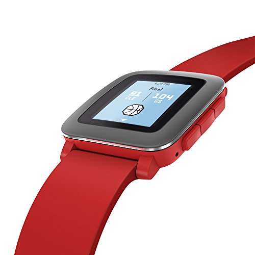 Pebble Watch Red