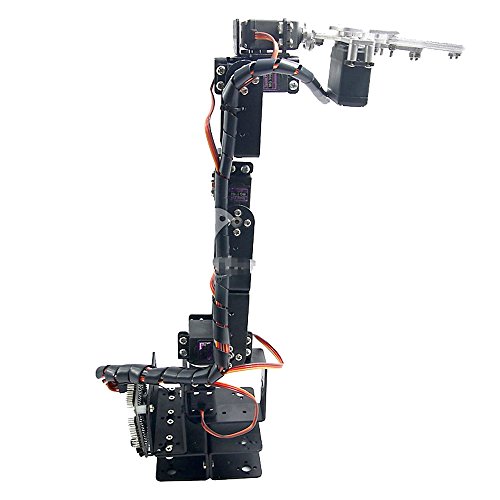 Buy Funny DIY Expert 6 DOF Aluminium Arm Clamp Claw Machinery Mechanical Robot Control Kit for ...