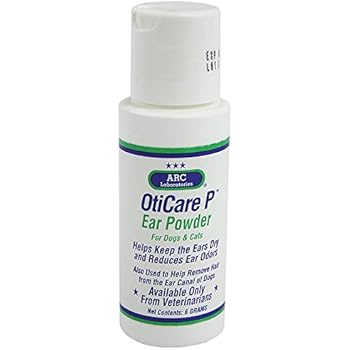 Amazon.com : ARC Oticare P Ear Powder (6 gm) : Pet Supplies