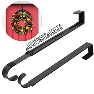Amazon.com: Wreath Hanger,Adjustable Wreath Hanger for Front Door from ...