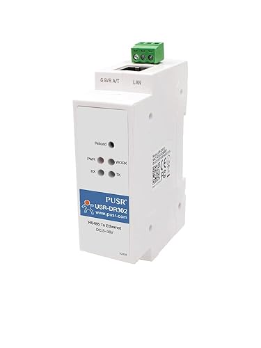 Pusr Dr302 Din Rail Modbus Gateway With Modbus Rtu To Modbus Tcp Rs485 To Ethernet Converter In