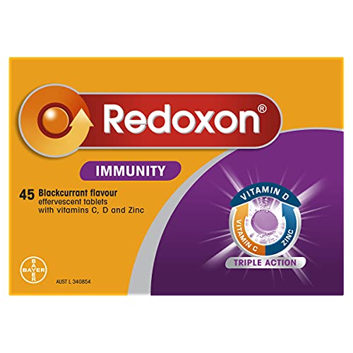 Redoxon Immunity Vitamin Triple Action Formula with C, D and Zinc ...