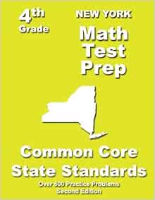 New York 4th Grade Math Test Prep: Common Core Learning Standards ...