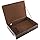 Osco Faux Leather Box File - Brown: Amazon.co.uk: Office Products