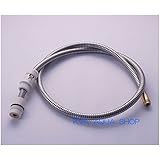 Amazon | [HC187DW-T6] KVK 水栓金具 旧MYM品 FA547T6用 洗髪水栓シャワーホース組 ケーブイケー | シャワーホース