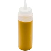 Amazon.com: Restaurantware 8 Ounce Squeeze Bottle, 1 With Lid ...