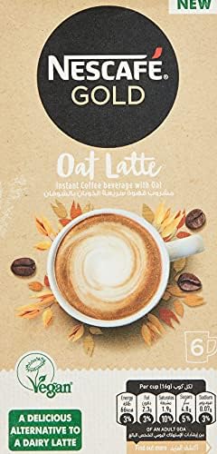 Nescafe Gold Oat Latte Non Dairy Coffee Sachet 16g (6 Sachets) price in ...