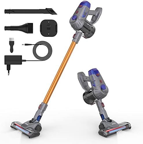 Xoopla Cordless Vacuum Cleaner, 4 in 1 Lightweight Stick Vacuum Cleaner ...