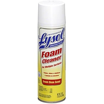 Amazon.com: Professional Lysol Foam Cleaner Multi Surface Spray, 24oz ...