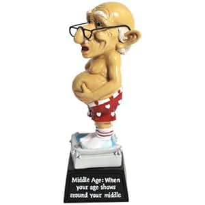 Amazon.com: Old Coots - Middle Age Figurine: Home & Kitchen