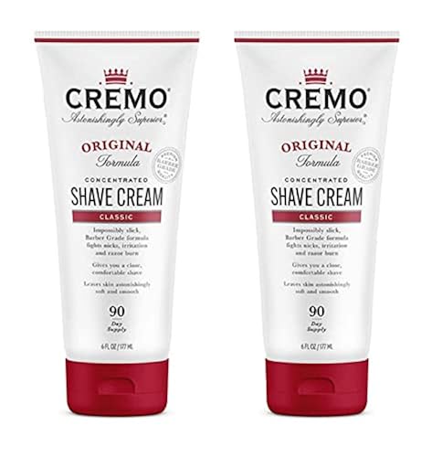 Cremo Barber Grade Original Shave Cream, Astonishingly Superior Ultra ...