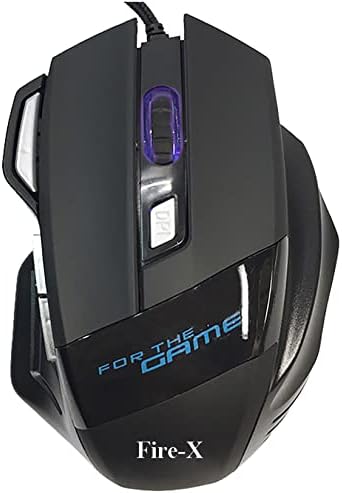 Fire. X FX-2 Ultra Speed Professional Wired Mouse Gaming with 7 Button ...