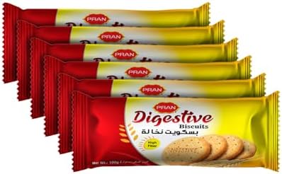 PRAN Digestive Biscuit 100 g, 6-Pack price in Saudi Arabia | Amazon ...