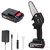 Foscomax Chainsaw, 4 Inch 24V Electric Chainsaw with Brushless Motor ...