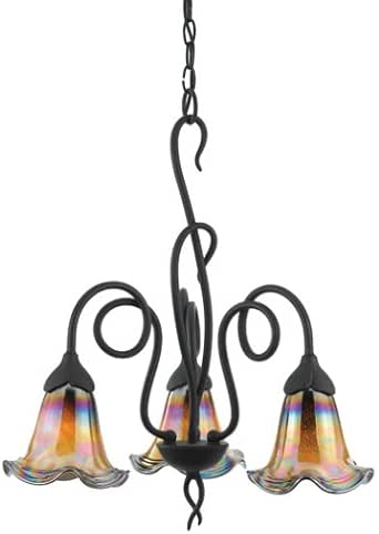 Quoizel BLDS5103IB Salamander Glass Studio (No Suggestions) 3-Light ...