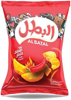 Al Batal Chilli Flavor Potato Chips, 110 g price in Saudi Arabia ...