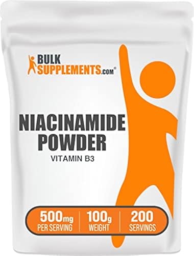 BULKSUPPLEMENTS.COM Niacinamide Powder - Niacinamide Supplement, Vitamin B3 Supplement ...