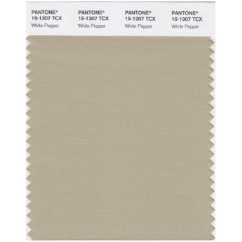 Pantone 15-1307 TCX Smart Color Swatch Card, White Pepper - House Paint ...