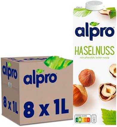 Alpro Hazelnut Drink, 8x1L price in Saudi Arabia | Amazon Saudi Arabia ...