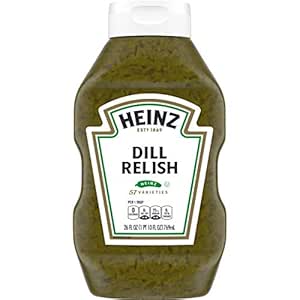 Heinz Dill Relish (26 fl oz Bottle): Amazon.com: Grocery & Gourmet Food