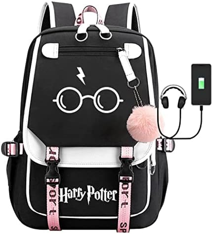 Goodern Compatible for Harry Potter Backpack with USB Port School ...