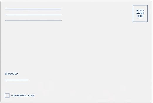 Amazon.com : 6 x 9 Generic IRS/State Booklet Envelopes - 24lb. Bright ...