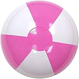 Amazon.com: Beachballs - 16'' Solid Pink Beach Ball : Toys & Games