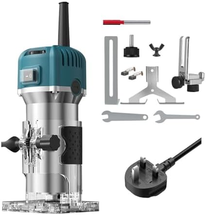 سعر ELIKLIV Electric Hand Wood Trimmer, 6-speed 800W 30000R/Min Trimmer ...