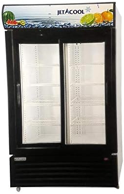 Jetcool Jet Cool 1000 Liters Showcase Chiller Glass Door 10 Adjustable ...