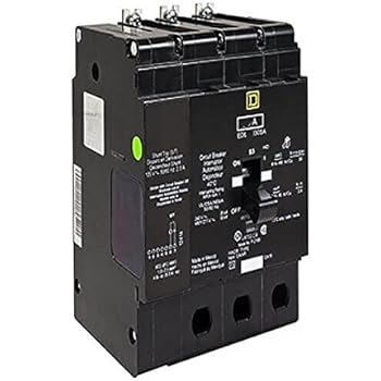 NEW SQUARE D EDB 3 Pole 80 Amp w/ Shunt Trip: Thermal Magnetic Circuit ...