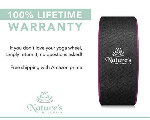 Nature's Integrity Yoga Wheel 13" - [Elite Series] Strongest, Most ...