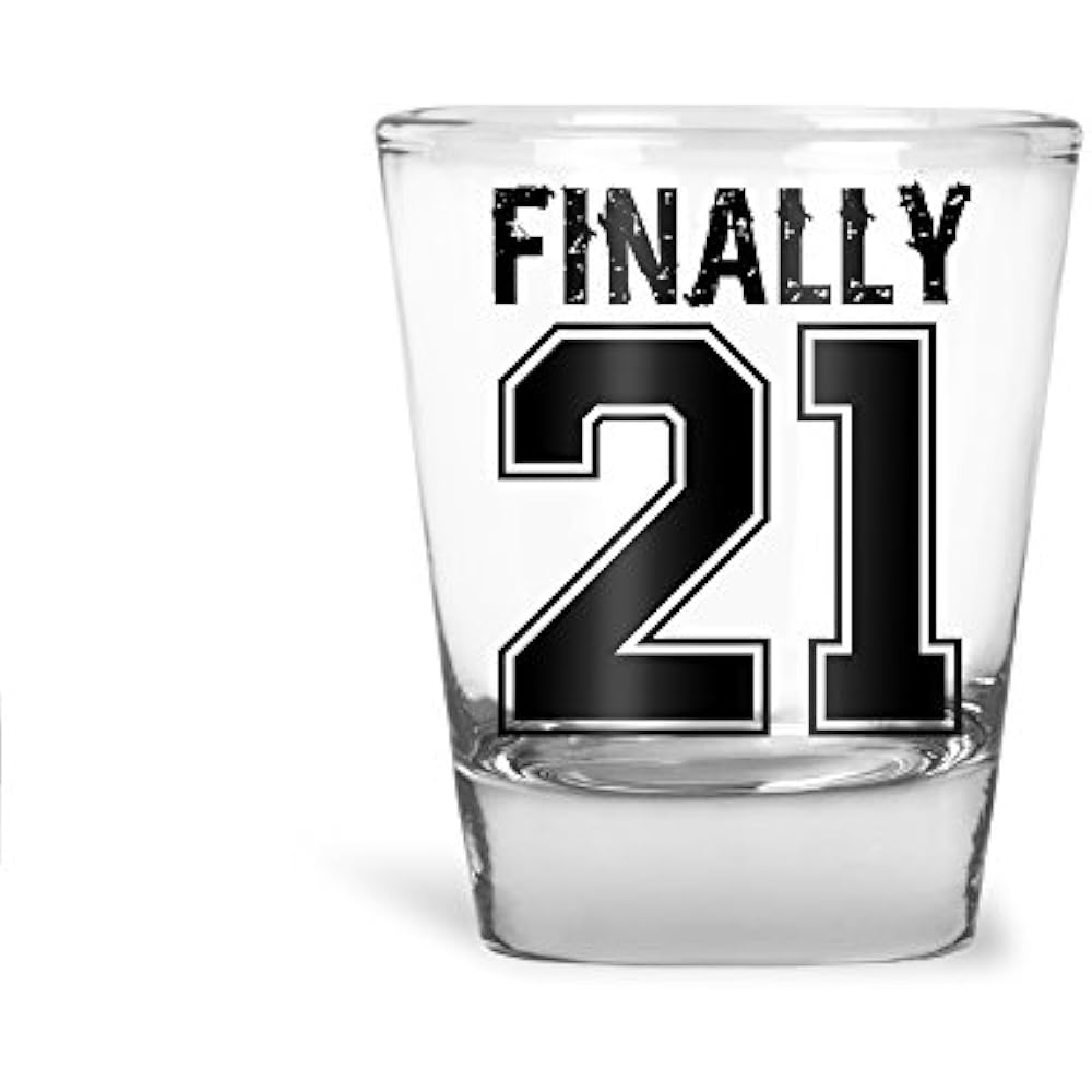 Finally 21 Shot Glasses Funny 21st Birthday Gift 1 75 OZ 1 EBay finally-21-shot-glasses-funny-21st-birthday-gift-1-75-oz-1-ebay