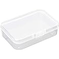 Amazon.com: AKOAK Clear Polypropylene Rectangle Mini Storage Containers ...