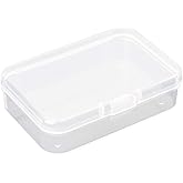 Amazon.com: AKOAK Clear Polypropylene Square Mini Storage Containers ...