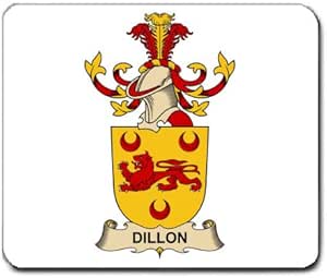 Amazon.com: Dillon Family Crest Coat of Arms Mouse Pad: Electronics