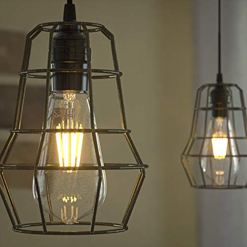 DiCUNO E26 Vintage Lamp Socket, UL-Listed, Edison Bulb Pendant Light ...