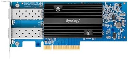 Synology 10Gb Ethernet Adapter 2 SFP+ Ports (E10G21-F2), Black price in ...