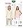 Burda Ladies Sewing Pattern 6632 V Neck Blouse Tops: Amazon.co.uk ...