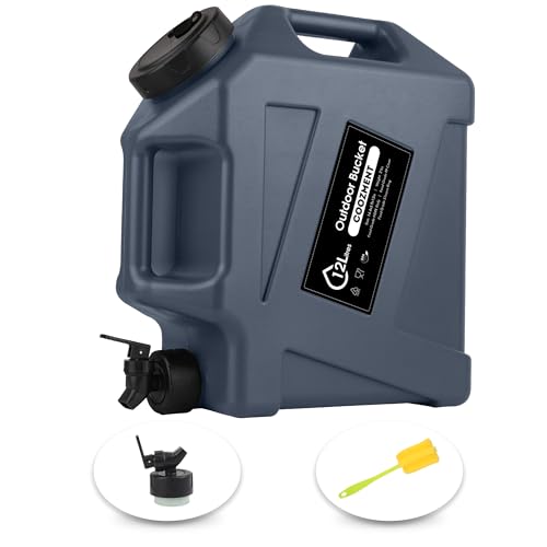 COOZMENT 3.2 Gallon (12L) Portable Water Containers with Spigot, BPA ...