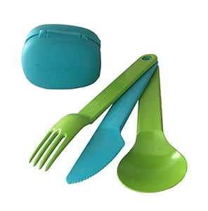 Tupperware Snap Together - Cubertería con cuchilla, tenedor, cuchara y ...