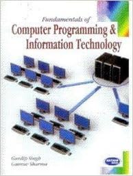 Amazon.in: Buy Fundamentals Of Computer Programming & Information ...