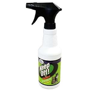 Amazon.com : Four Paws Keep Off Indoor/Outdoor Cat & Kitten Repellent ...