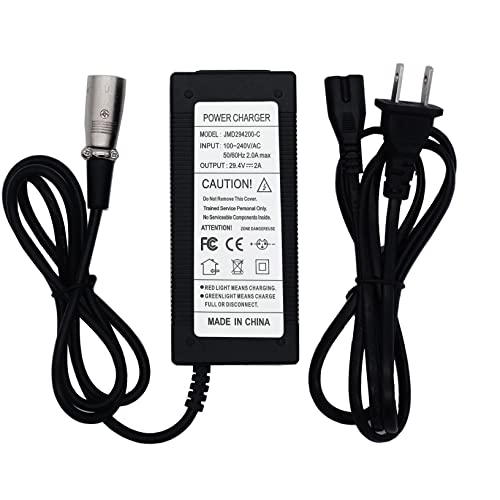 Mua Unocho 29V Battery Charger 2A DC Charger Power Supply Adapter for ...