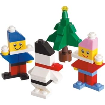 Amazon.com: LEGO Holiday MiniFigure - Snowman (w/ Broom & Top Hat ...