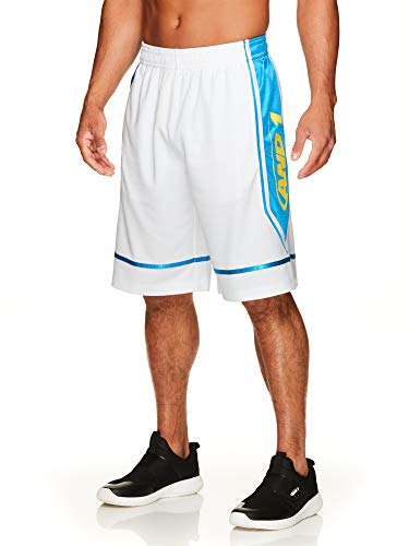 AND1 Men's Basketball Gym & Running Shorts w/Elastic Waistband ...